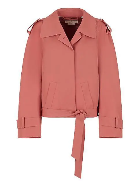 Marni Relaxed-fit Wool Trench Jacket - 00c36