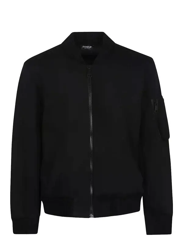 DONDUP Zip-fastening Bomber Jacket - Black