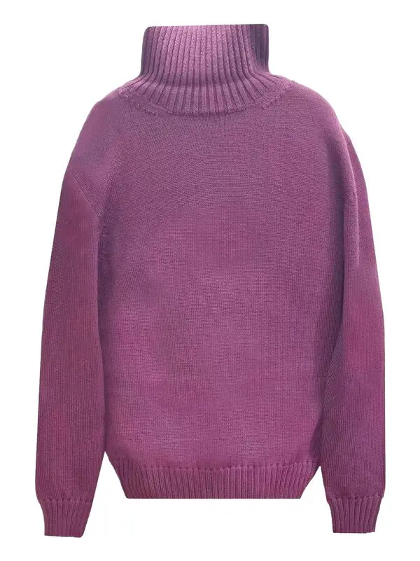 Alpha Studio Turtleneck Ribbed Sweater - Pink
