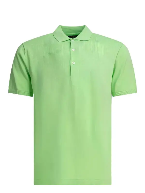 BEAMS Cotton Polo Shirt - Green