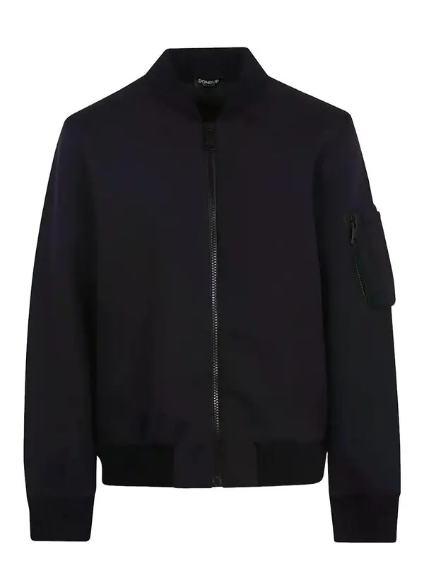 DONDUP Zip-fastening Bomber Jacket - Blue