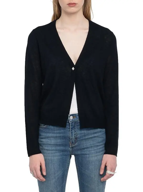 Zadig&Voltaire Cashmere V-neck Cardigan - Black