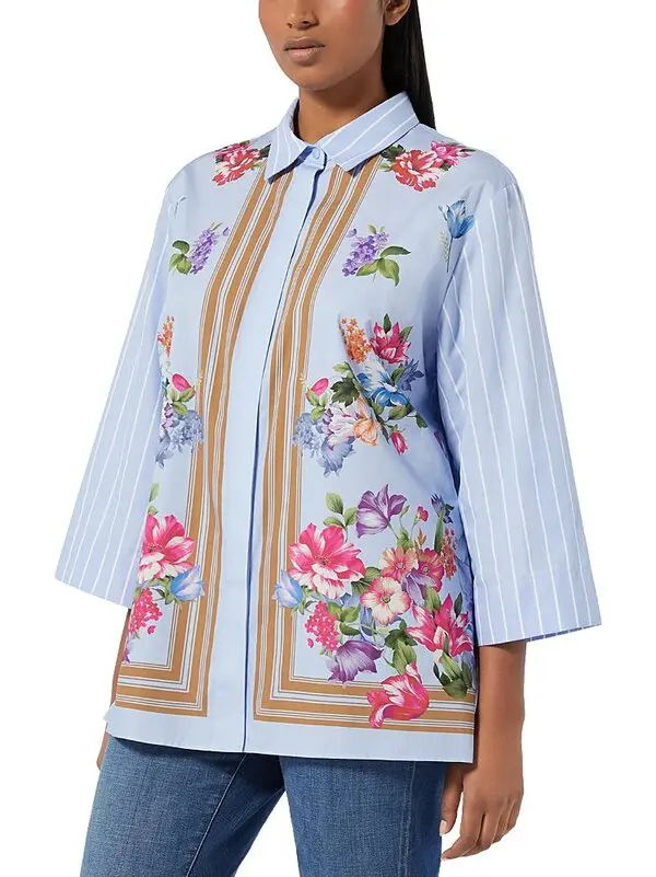 Marina Rinaldi Lana Shirt - Light Blue
