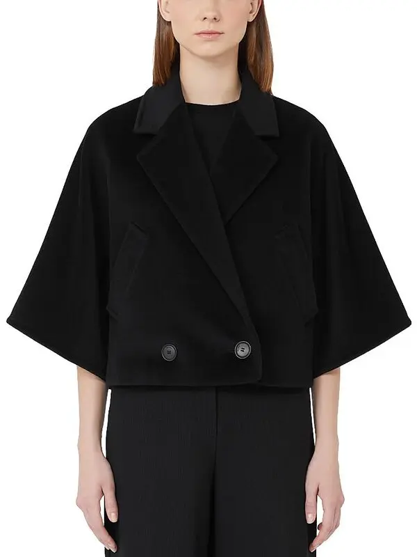Max Mara Galea Coat - Black