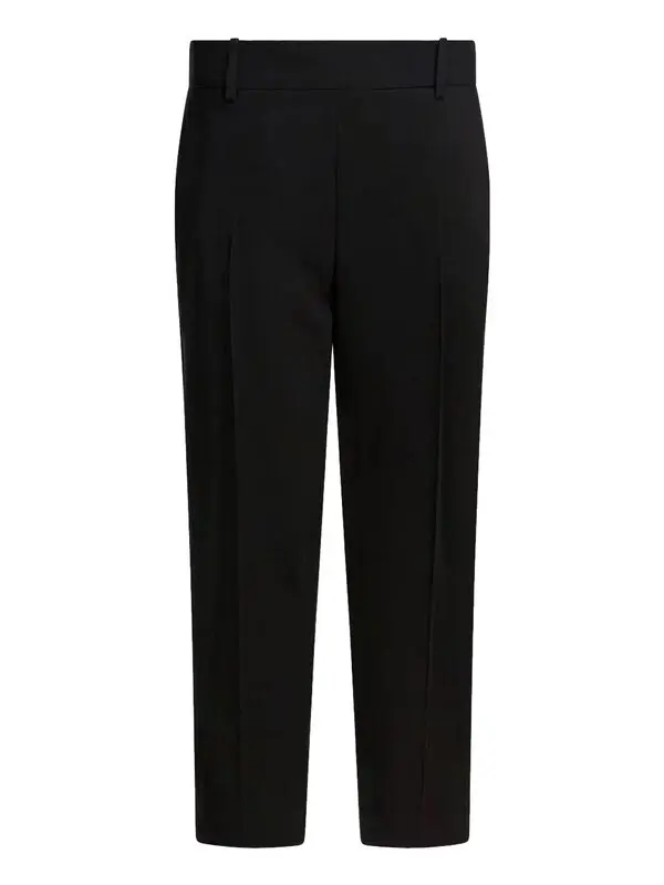 Khaite Pressed-crease Trousers - Black
