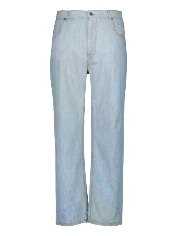 Fendi Five-pocket Chambray Jeans - Blue
