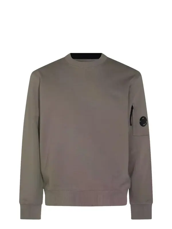 C.P. COMPANY Lens-pocket Sweatshirt - Brown