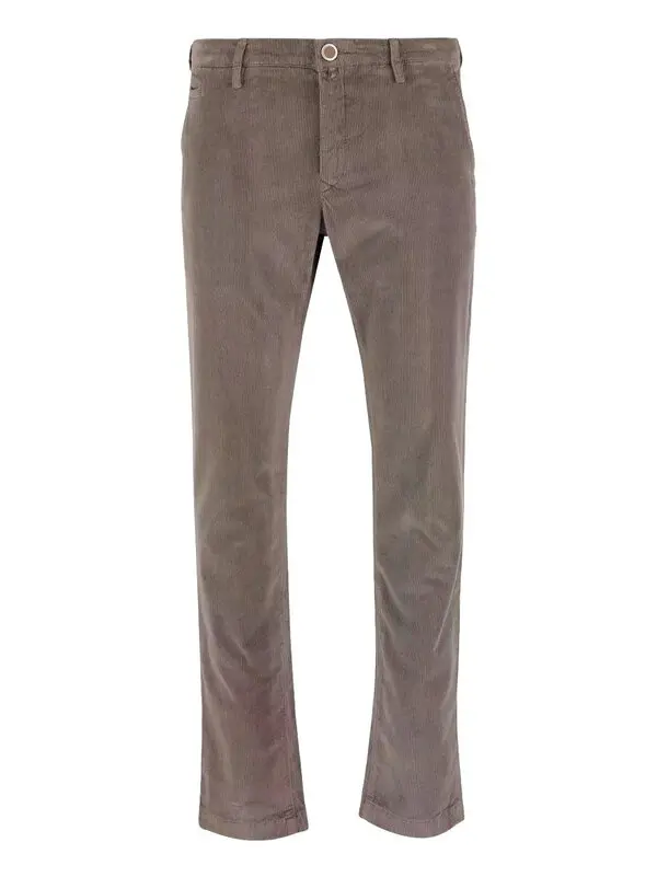 Jacob Cohen Corduroy Trousers - Brown