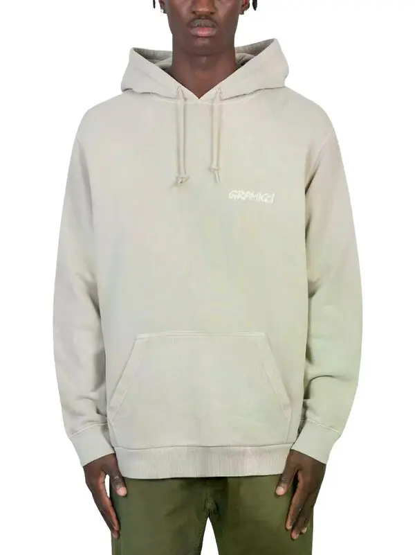 Gramicci Graphic-print Hoodie - Neutrals