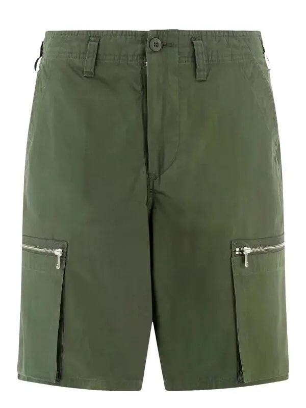 NONNATIVE Cargo Shorts With Zip-pocket - Green