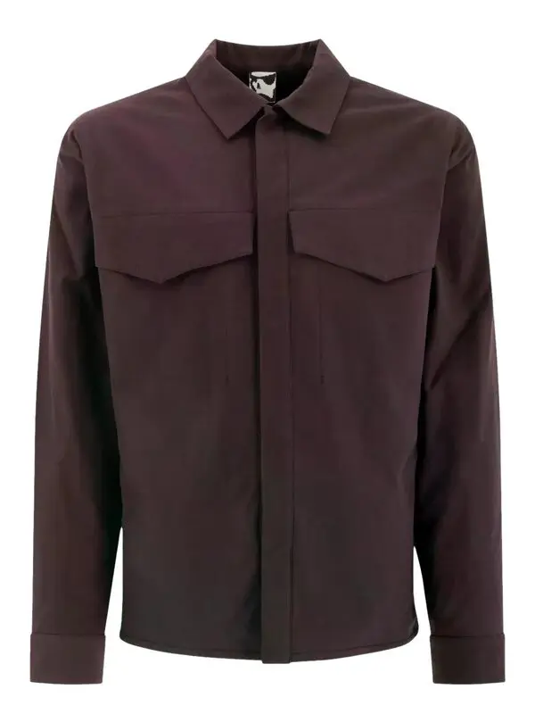 GR10K Alpha Flap-pocket Shirt - Brown
