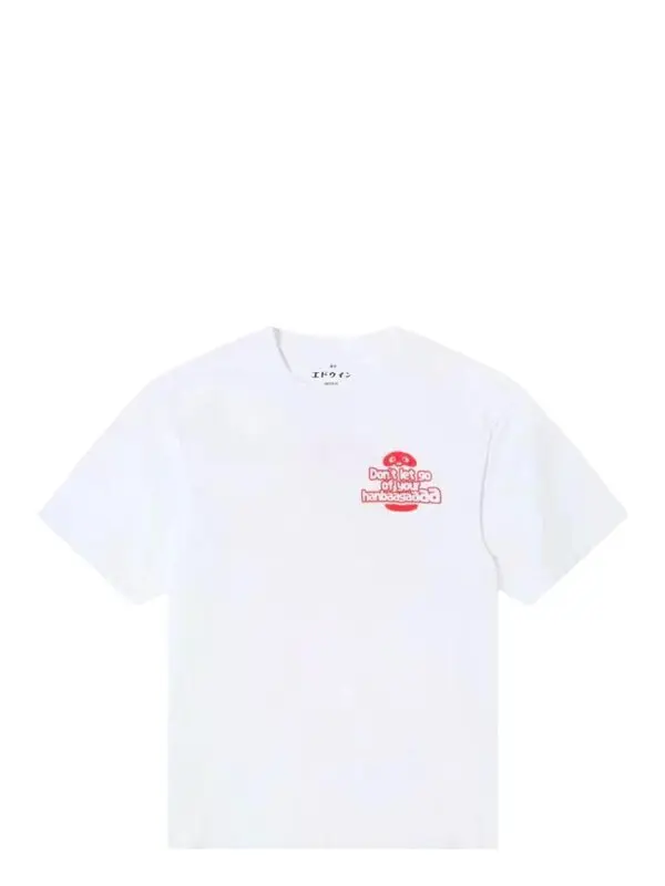 Edwin Graphic-print T-shirt - White