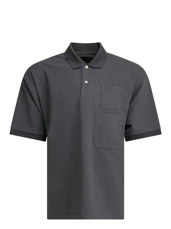 DAIWA PIER39 Double-pocket Polo Shirt - Grey