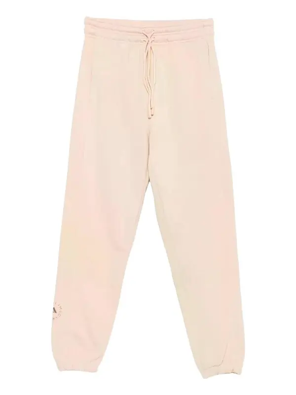 Adidas By Stella McCartney Drawstring-cuffed Track Pants - Neutrals