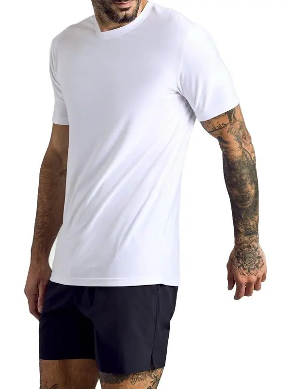 True Classic Active Trim Fit Performance T-shirt - White