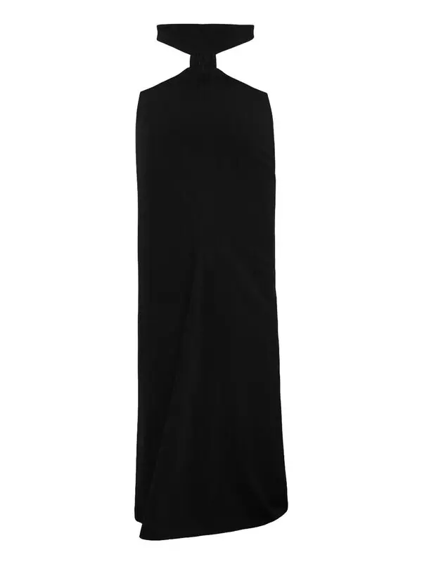 LIKA Cut-out Maxi Skirt - Black