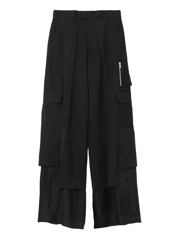 Undercover Layered Cargo Trousers - Black