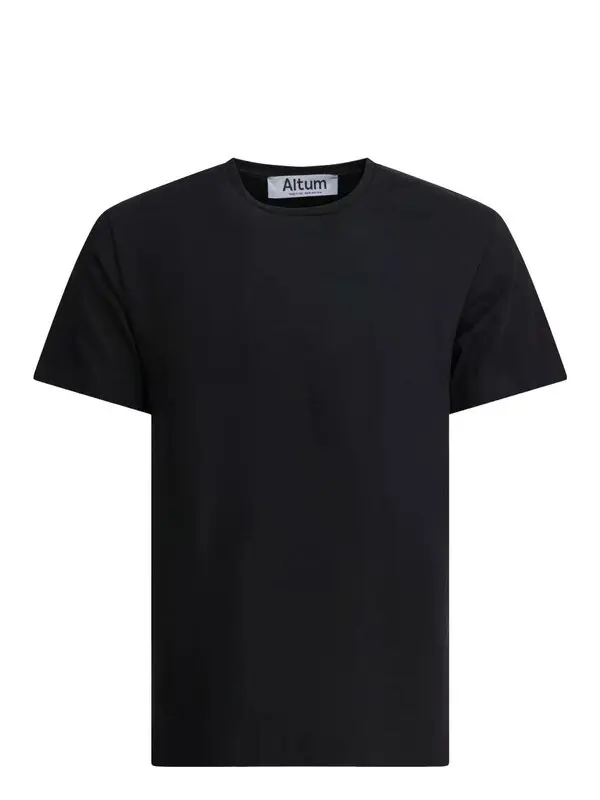 ALTUM Cotton Crew-neck T-shirt - Black