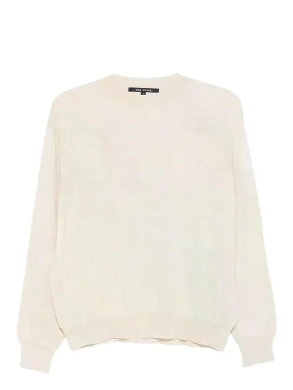 Sofie D'hoore Crew-neck Wool Sweater - Neutrals