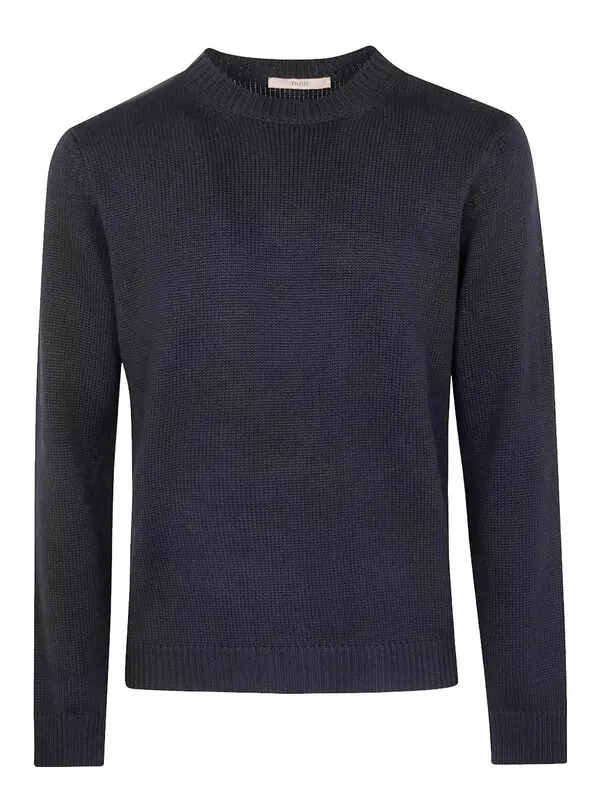 NUUR Crew-neck Sweater - Black