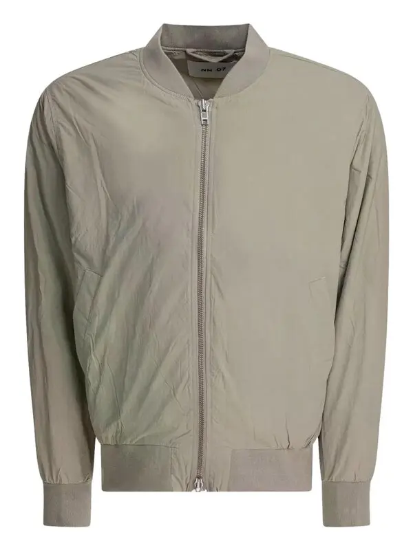 Nn07 Zip-fastening Bomber Jacket - Grey