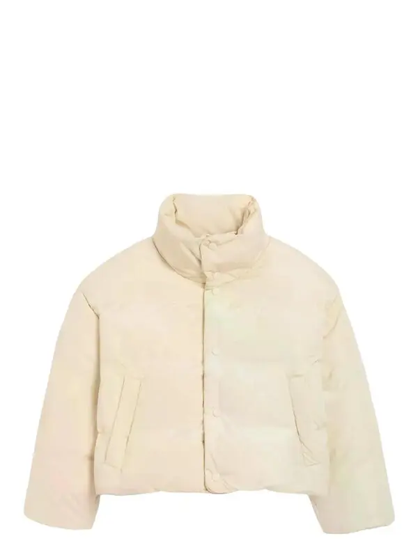 AMI Paris De Coeur Taffetas Jacket - Neutrals