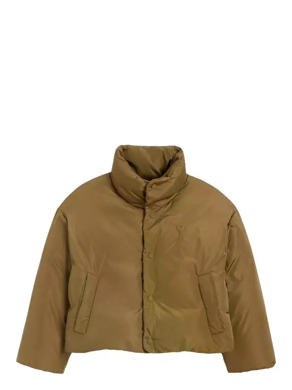 AMI Paris De Coeur Taffeta Jacket - Green