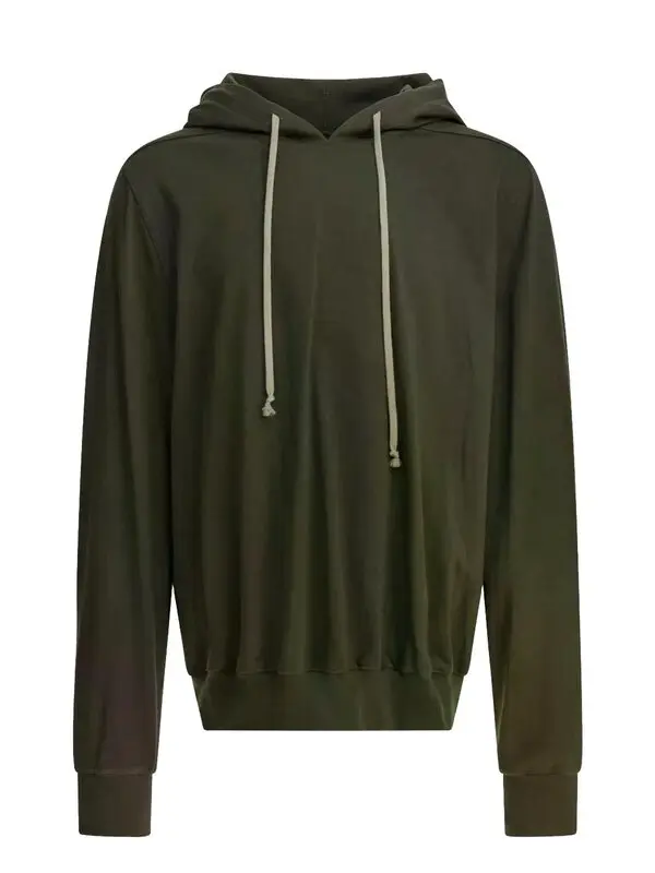 Rick Owens Cotton Hoodie - Green