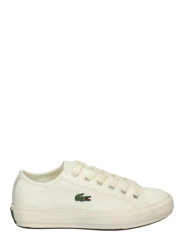 Lacoste Backcourt Canvas Sneakers - White