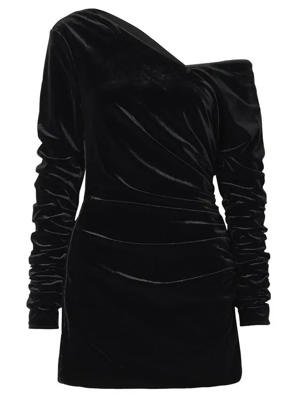 SIR. Ettore Off-the-shoulder Mini Dress - Black