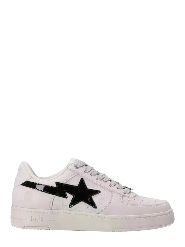 A BATHING APE Sta Logo-patch Sneakers - White