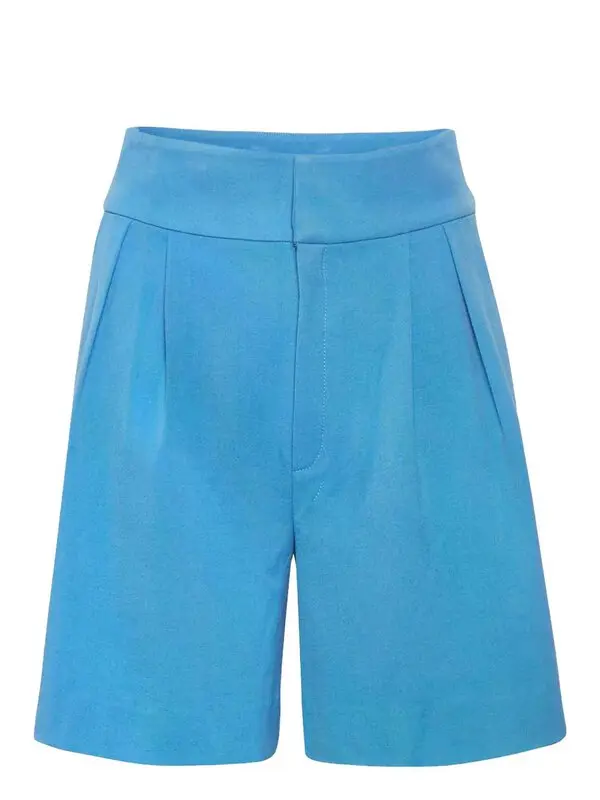 GESTUZ Linda High-waisted Shorts - Blue