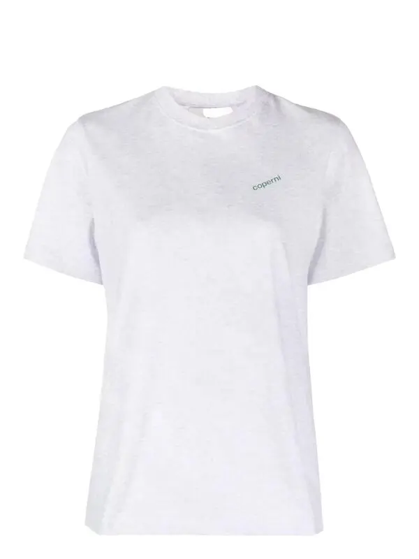 Coperni Logo-embellished T-shirt - Grey