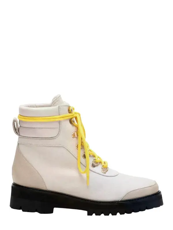 FLATTERED Solveig Leather Boots - Neutrals