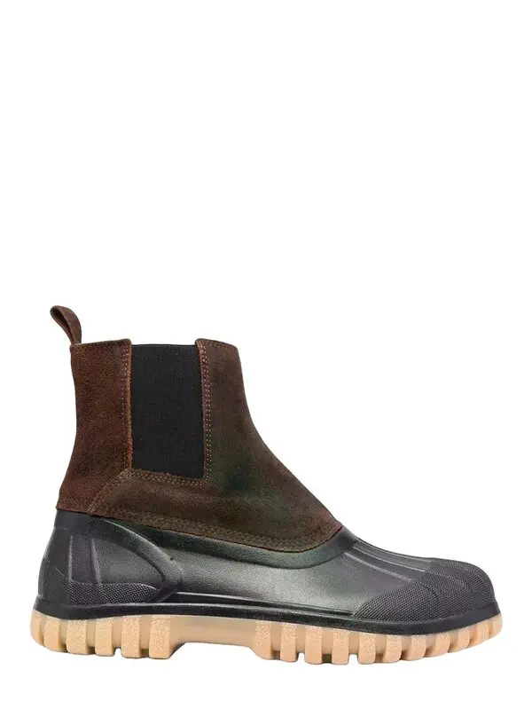Diemme Balbi Panelled Boots - Brown