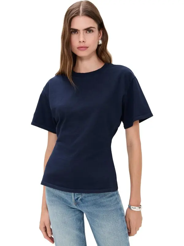 EB DENIM Eero Tee - Navy