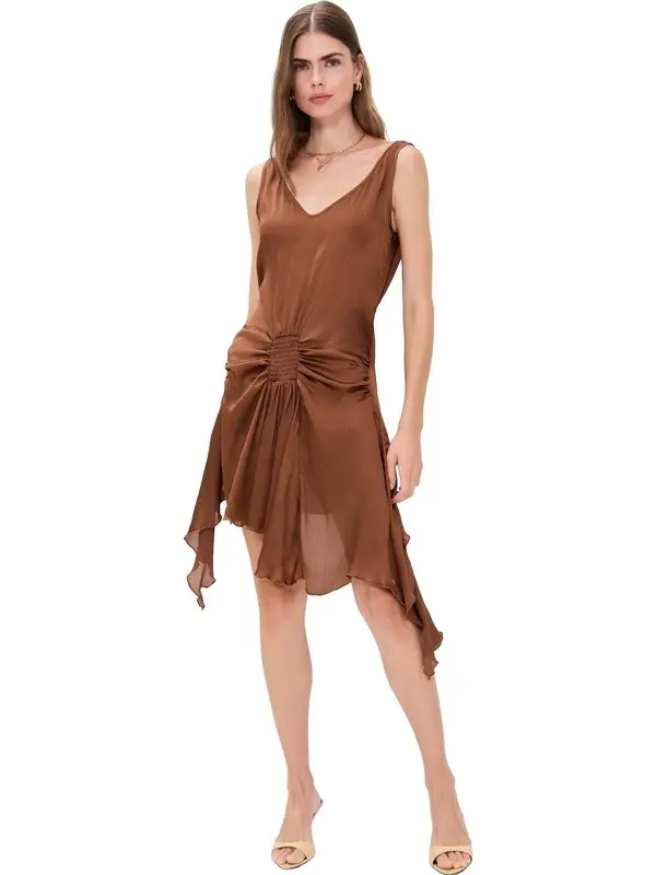 SIEDRES Clemens Mini Dress - Brown