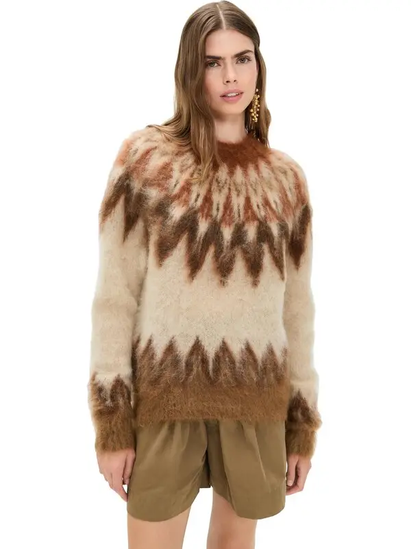 Isabel Marant Natania Sweater - Rust