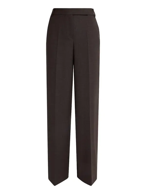 Max & Co. Tailored Straight Leg Trousers - Grey