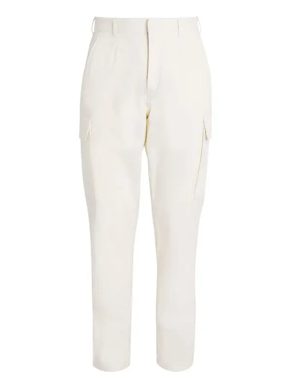 Ralph Lauren Purple Label Remington Cargo Trousers - Ivory