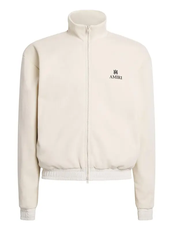 Amiri Cotton-blend Lounge Track Jacket - Ivory