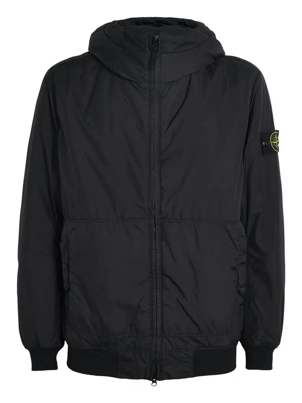 Stone Island Nylon Crinkle Reps Field Jacket - Black