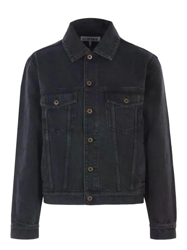 Loewe Anagram Denim Jacket - Black