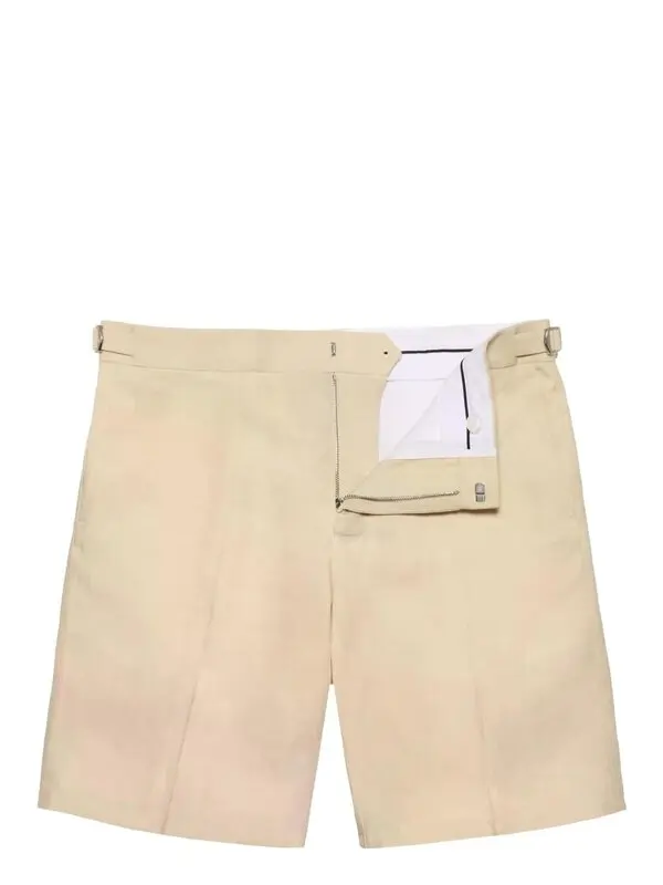 Orlebar Brown Tailored Linen Shorts - Neutrals