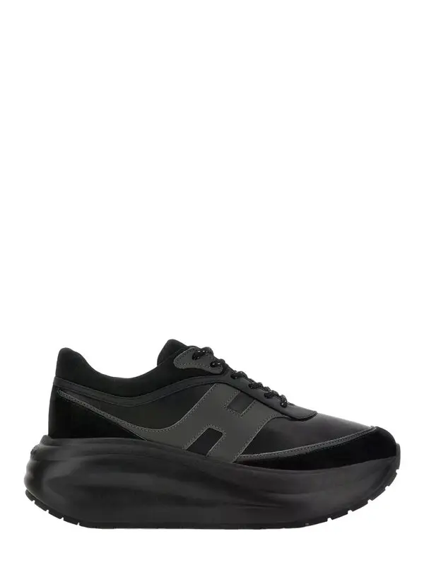 Hogan Chunky Runner Sneakers - Black