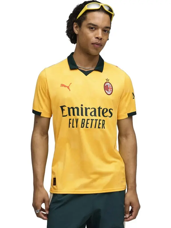 PUMA Ac Milan 25/26 Third Replica Soccer Jersey - Yellow