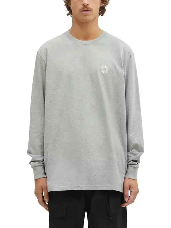1017 Alyx 9sm Long-sleeve Cotton T-shirt - Grey