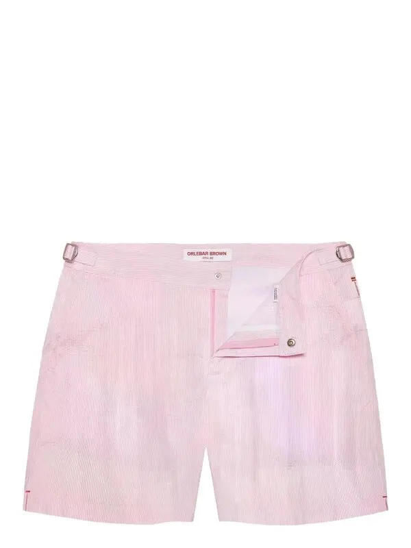 Orlebar Brown Striped Swim Shorts - Pink