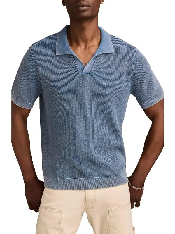Lucky Brand Washed Polo - True Navy