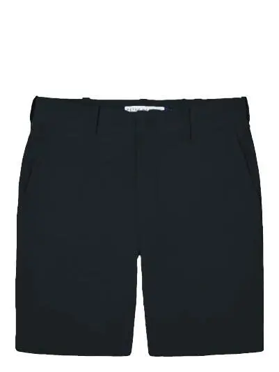 PETER MANNING NYC 7-inch Inseam Tech Shorts - Black